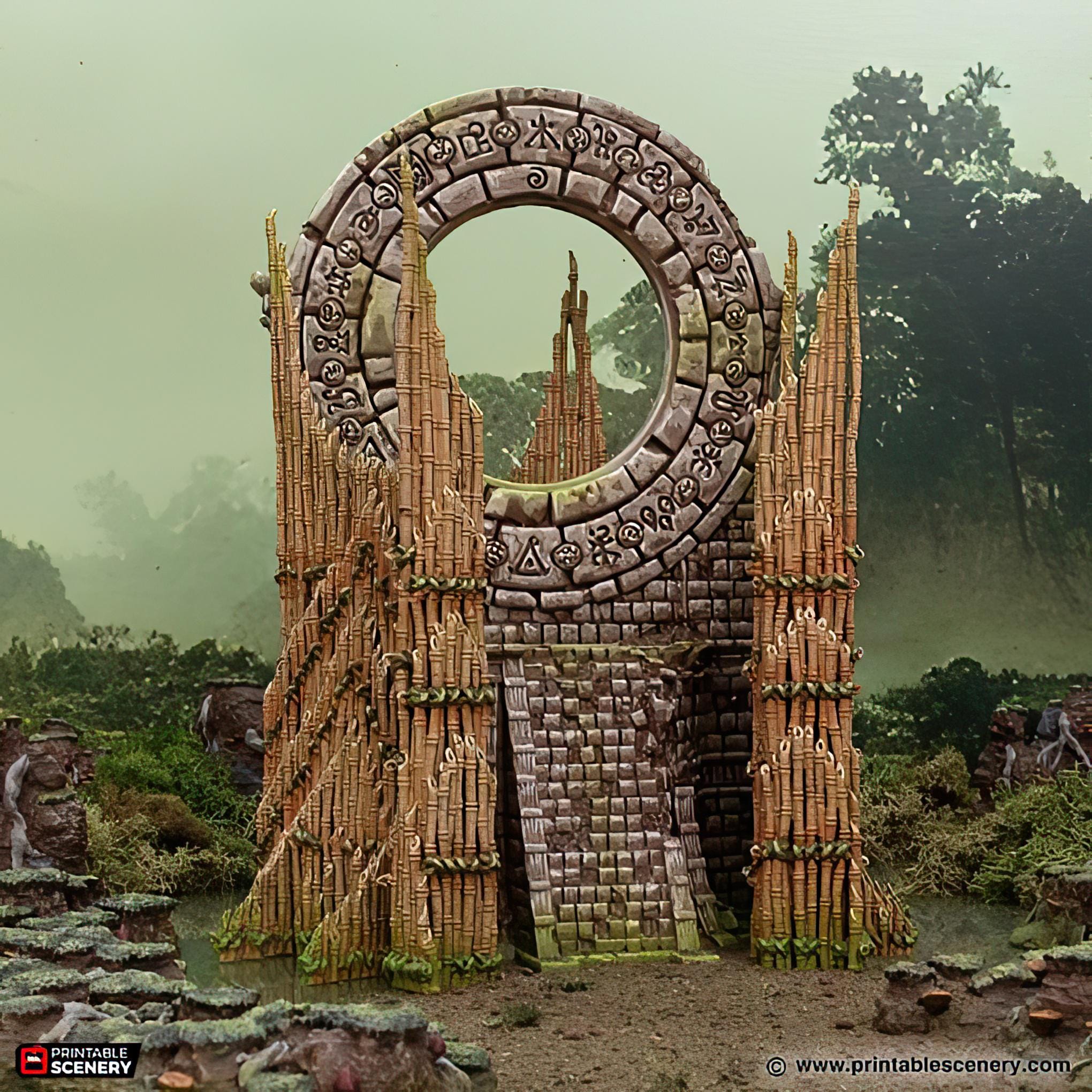 Bamboo Portal – Smiley Badgers